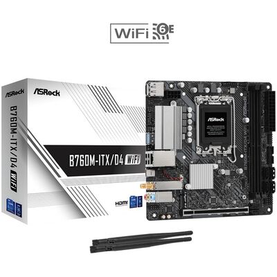 ASRock B760M-ITX/D4 WiFi (B760 1700 Mini-ITX) ｜ パソコン通販のドスパラ【公式】